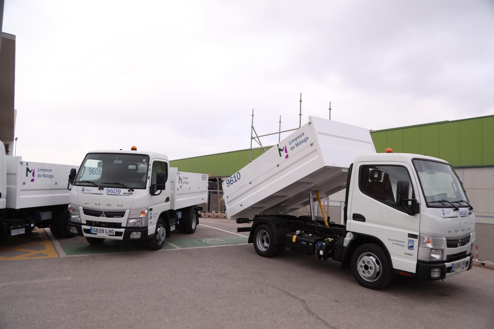 Incorporamos 20 vehículos ligeros polivalentes - Limpieza de Málaga